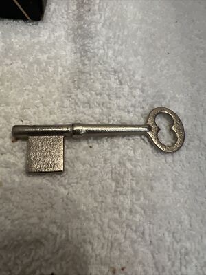 New Ilco 67B Uncut Key Blank Solid Barrel Steel Skeleton Key Silver ...