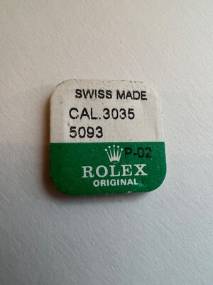 Rolex Original Part Caliber 3035-5093 Calendar Wheel Nut Factory Sealed ...