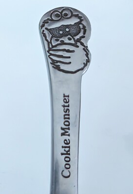 Cookie Monster Muppets Inc Stainless Steel Cutlery Sesame Street | eBay