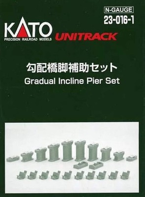 Kato 23-016-1 (N Scale) Unitrack Gradual Incline Pier Set | eBay
