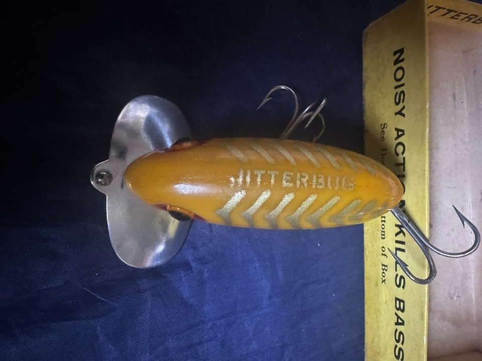 Unused NOS Vintage Original Fred Arbogast Jitterbug Fishing Lure With ...