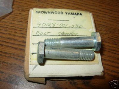 NOS Honda Rear Wheel Sprocket Bolt CA100 CA102 C110 S65 90128-001-030 ...