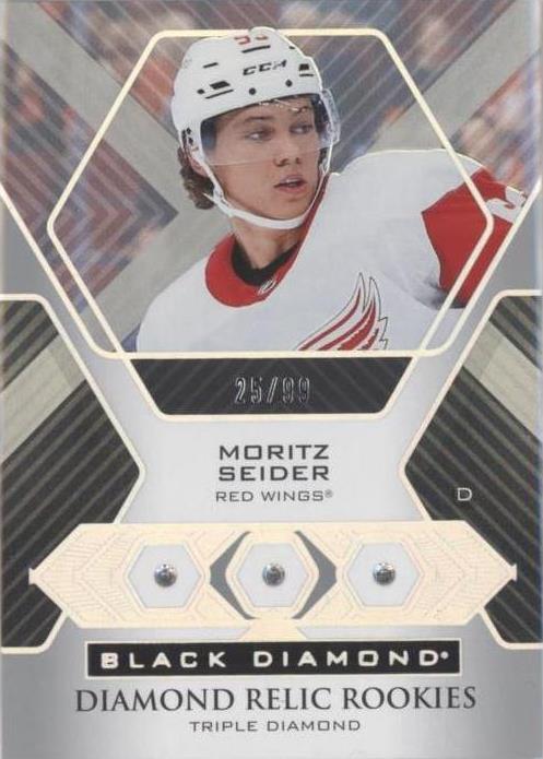 2021-22 Upper Deck Black Diamond - Diamond Relic Rookie Gems Triple ...