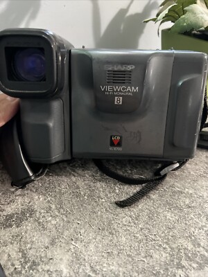 Sharp Viewcam VL-E700 Hi-Fi Video Camera Untested Missing A lot Of ...