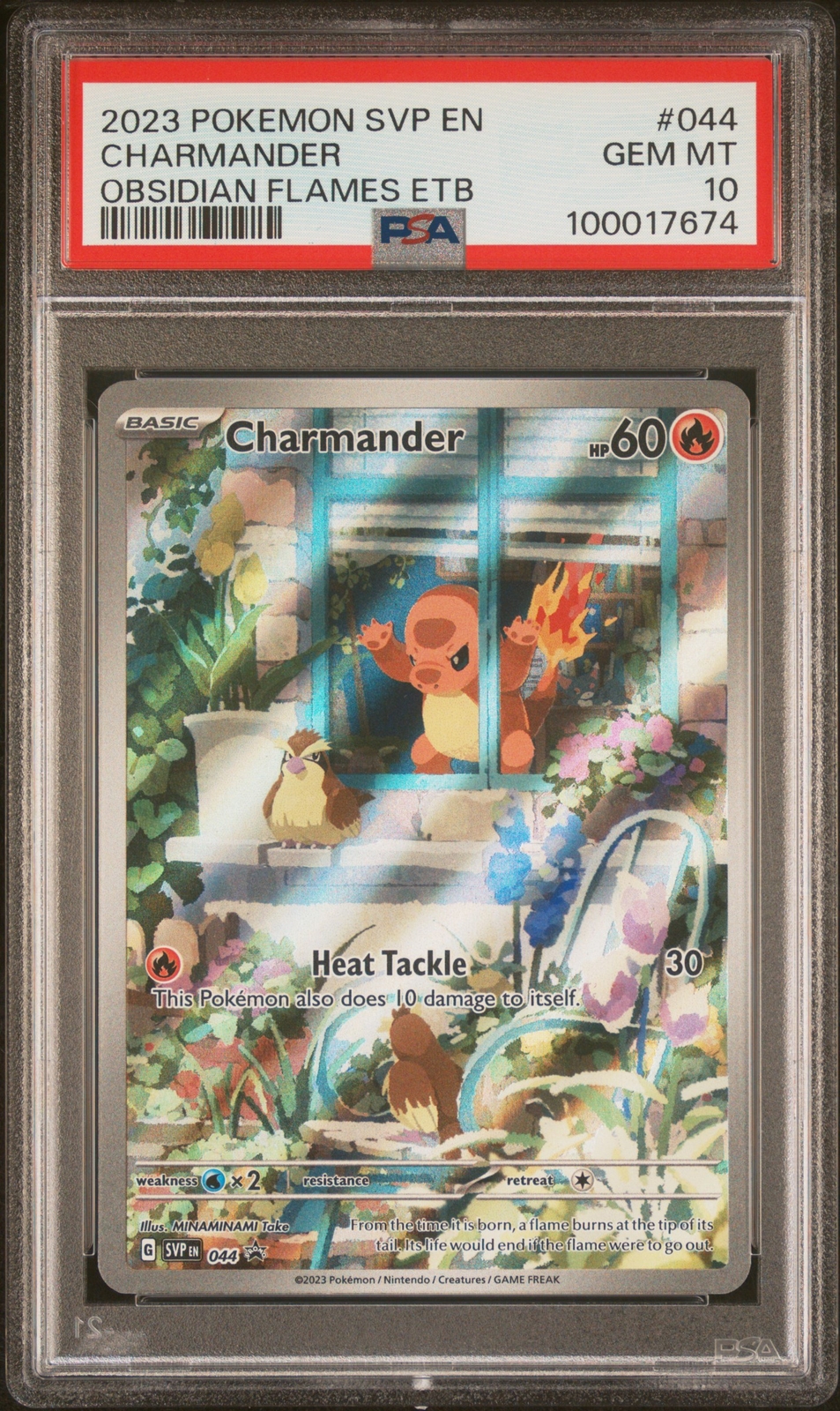 Charmander 2023 Scarlet & Violet: Black Star Promo #SVP044 Obsidian ...