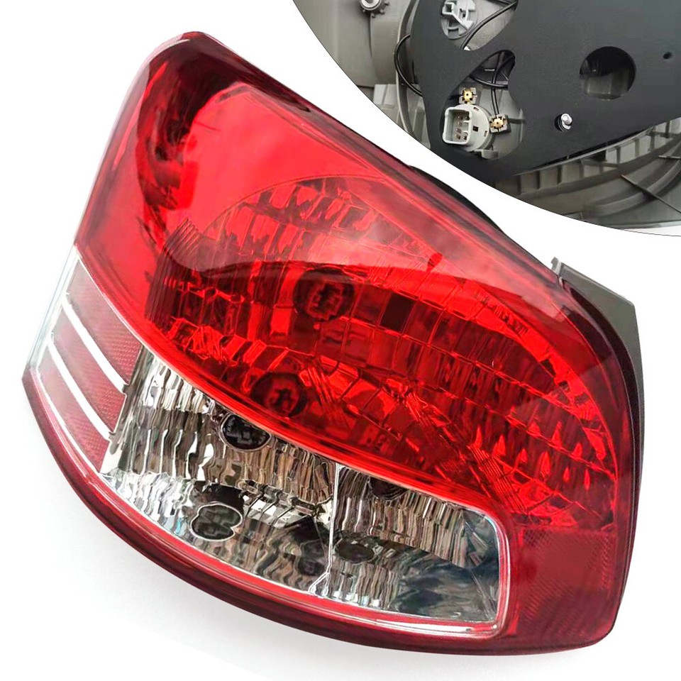 Tail Lights Rear Brake Lamps Left+Right For 2007-2012 Toyota Yaris ...