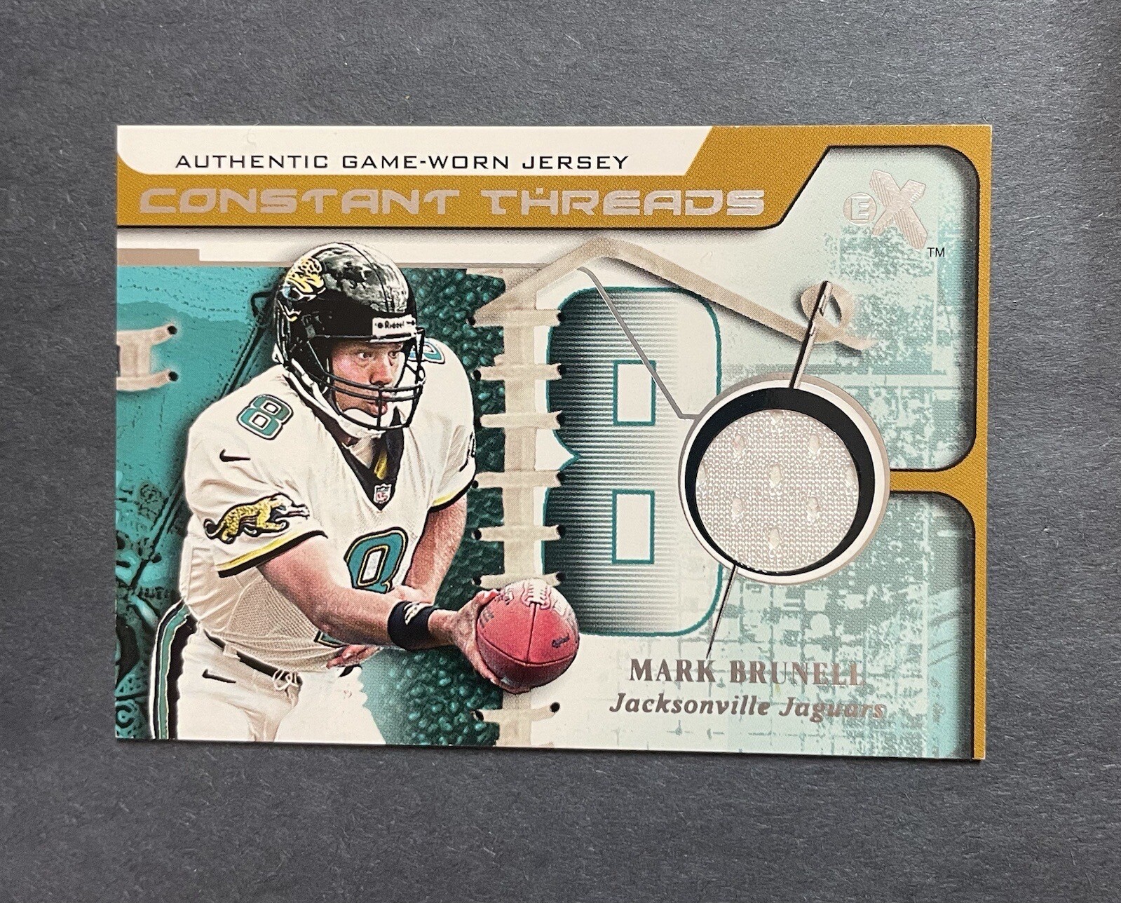 2001 Fleer E-X Constant Threads Mark Brunell (Jersey) | eBay