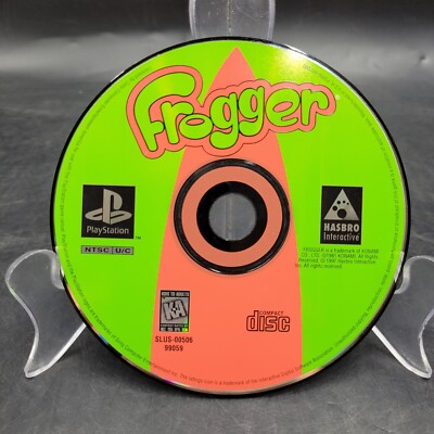 Frogger 1997 Hasbro Sony PlayStation 1 Video Game Disc Only | eBay