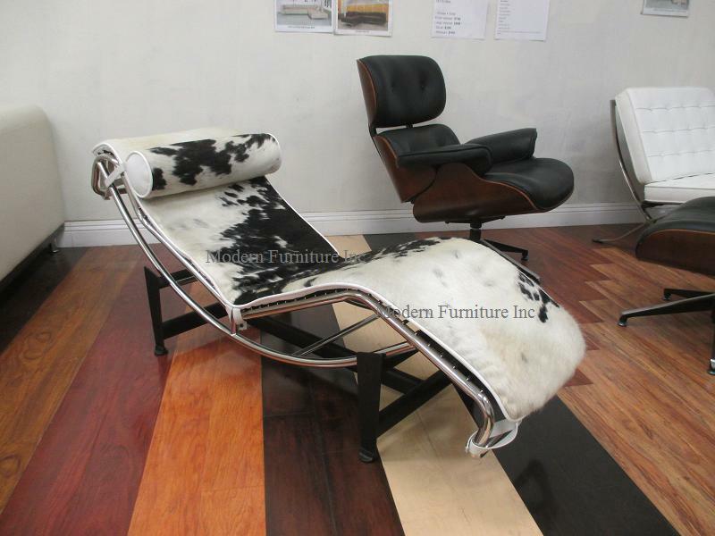 Classic modern design Le corbusier style LC4 lounge chair genuine ...