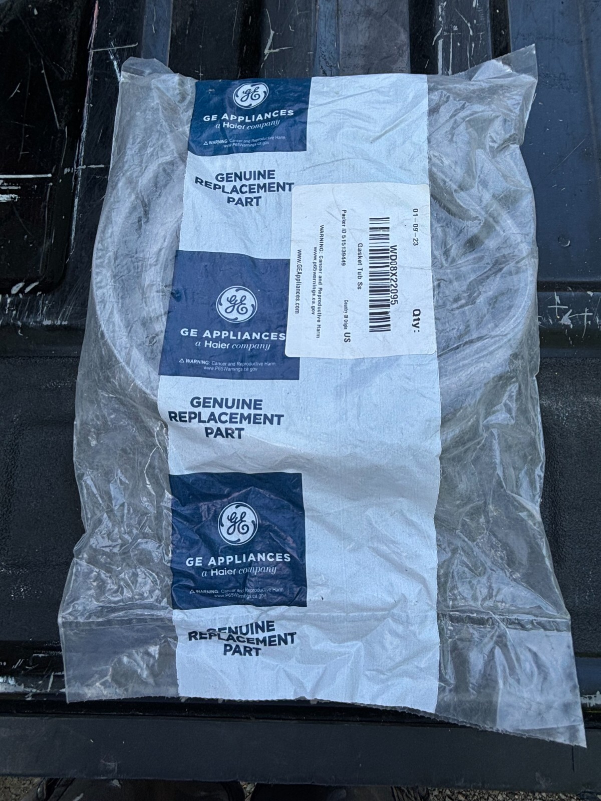 Ge WD08X10032 Dishwasher Tub Gasket for sale online | eBay