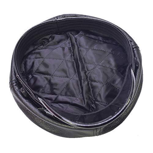Cowhide Leather Classic Mariner Style Cap Greek Fisherman's X-Large ...