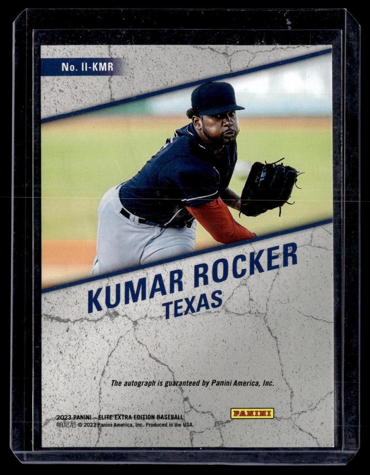 Elite Extra Edition #II-KMR Kumar Rocker Impact Impressions Signatures ...