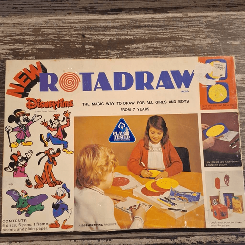Vintage Rotadraw Disneytime | eBay