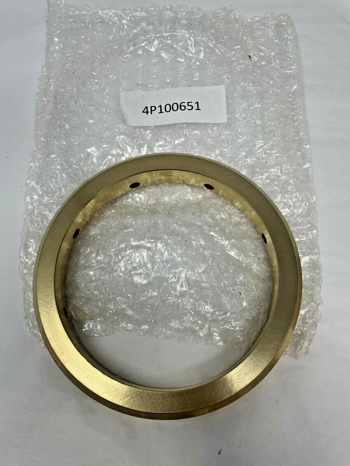 Weir 4P100651 REV C Brass Lantern Ring 4.5 Heat # 2110817 Fast Free ...