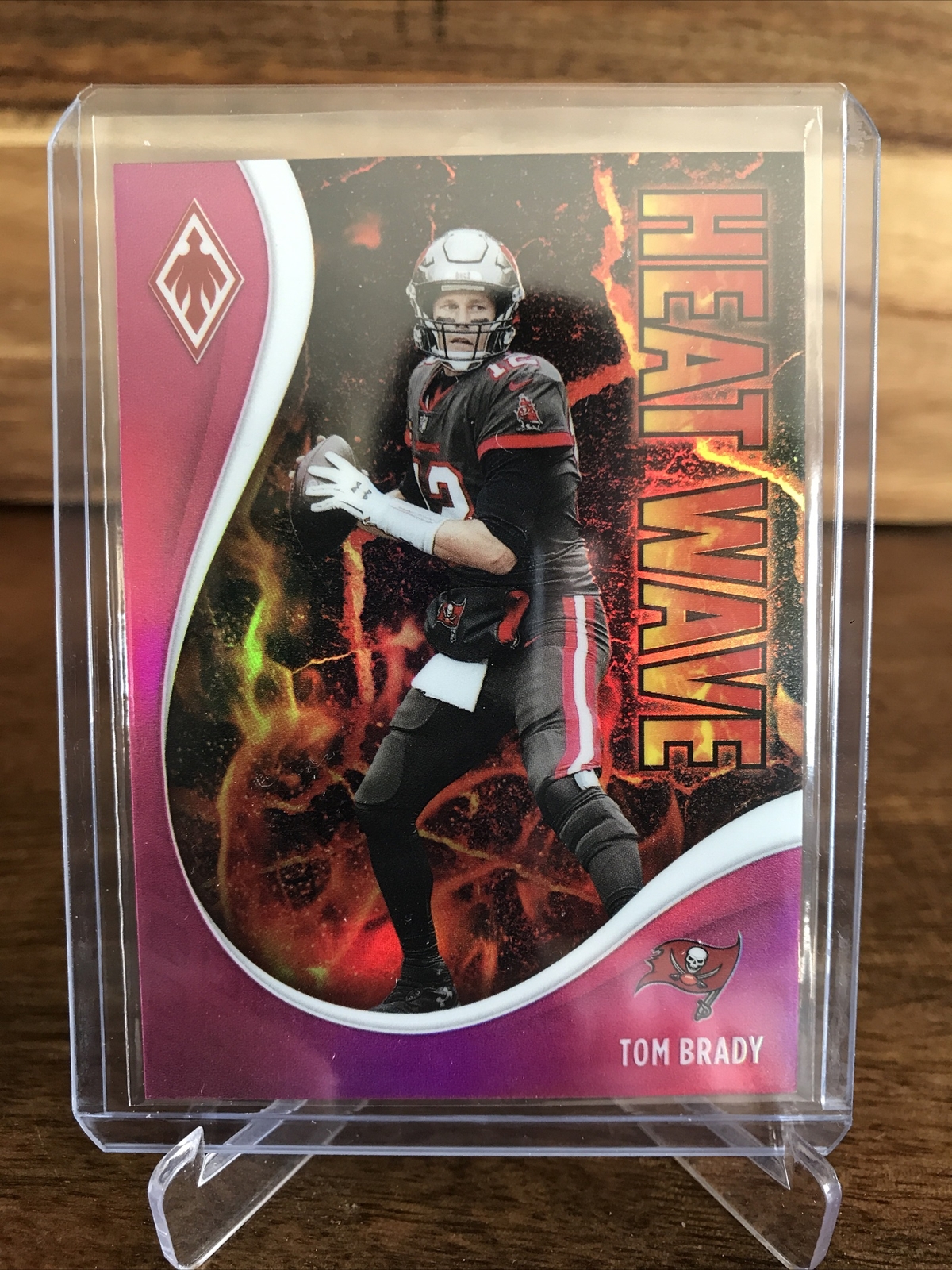 2021 Panini Phoenix - Heat Wave Tom Brady #1 Pink /175 for sale online ...