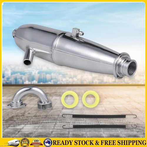 Exhaut Pipe Set Metal RC Car Pipe High Performance for HSP HPI Redcat 1 ...