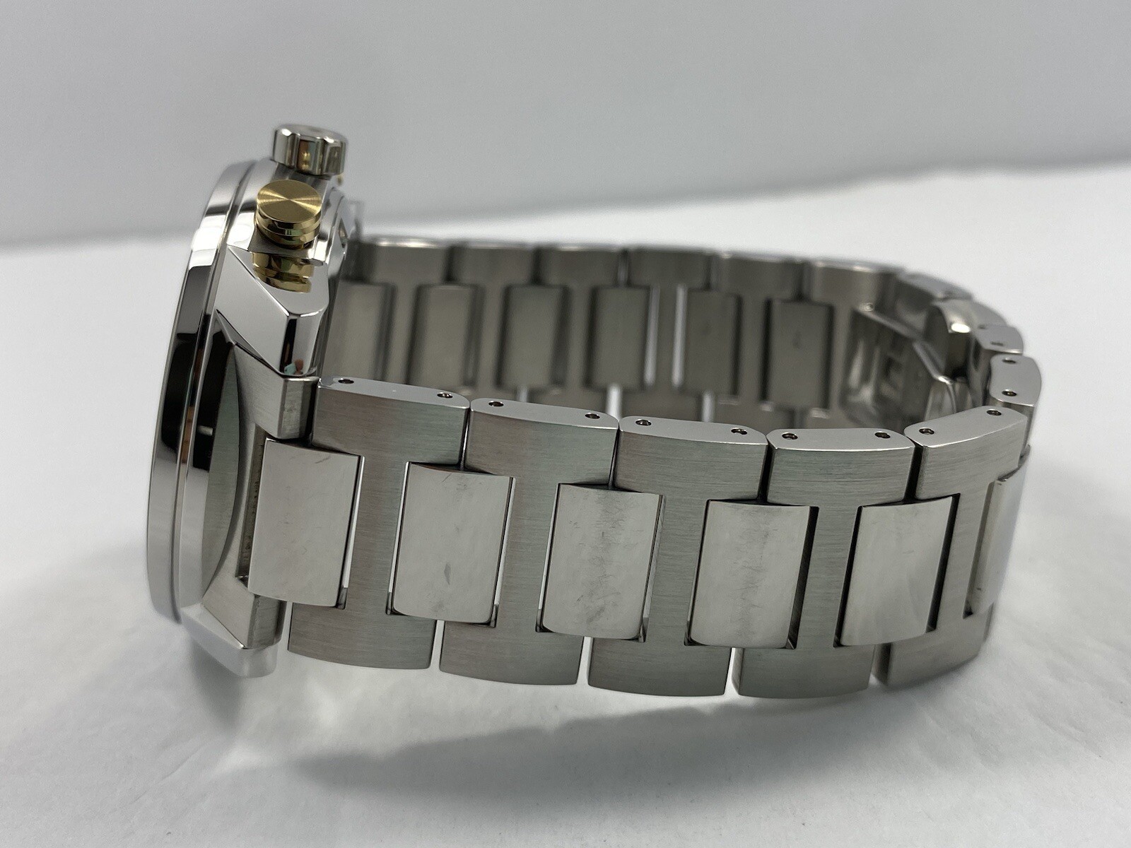 Movado Bold Verso Chronograph Quartz Silver Tone Steel Men's Watch ...