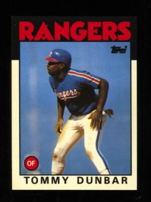 1986 Topps Tiffany #559 Tommy Dunbar NM-MT Rangers | eBay