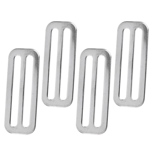 4pcs 316 Stainless Steel Slide Buckles to Suit 50mm Webbing/ Harness ...