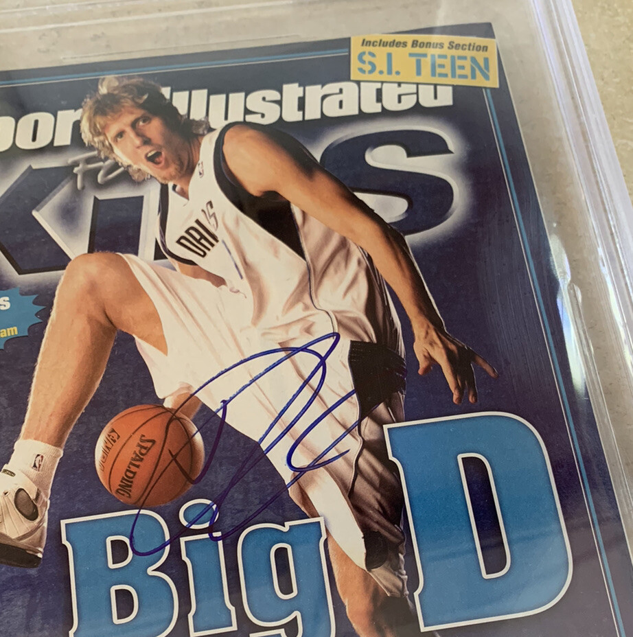 DIRK NOWITZKI RARE Signed SI FOR KIDS SPORTS ILLUSTRATED BAS AUTO ...