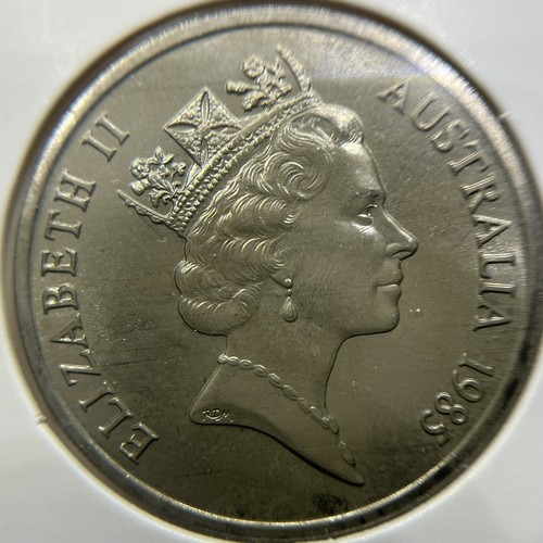 1985 Twenty 20 Cent Coin - Uncirculated Dull - Ex Mint Set Elizabeth II ...