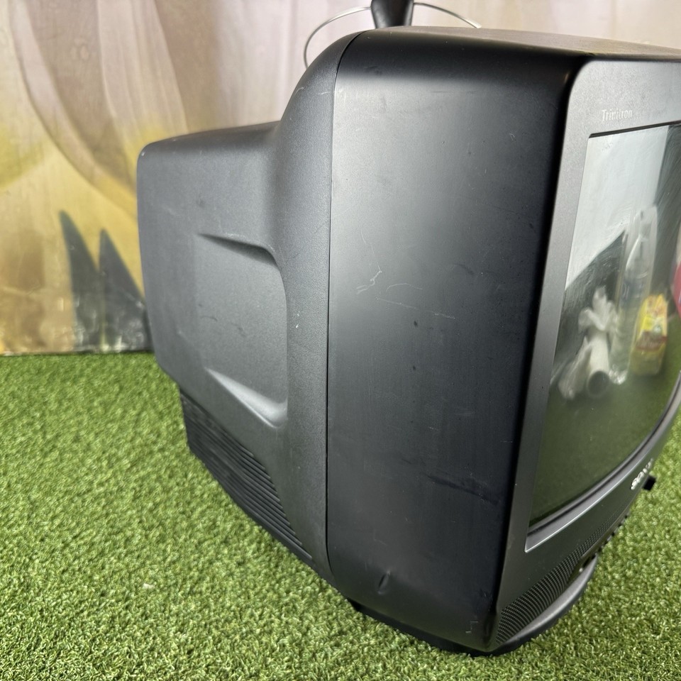 Sony Trinitron KV-M1441U 14 Inch Retro Gaming CRT TV No Remote Tested ...