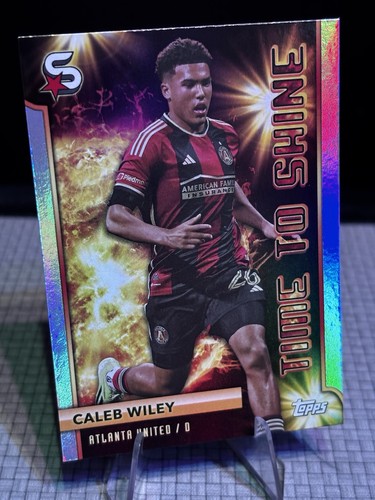 2024 Topps Mls Superstars - Time to Shine Caleb Wiley #TS-1 for sale ...