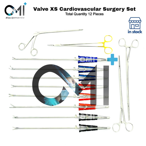 Valve Cardiac Surgery Premium Quality Set Of 12pcs Surgical Instruments ...