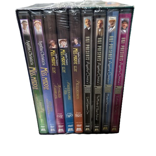 The Agatha Christie Megaset Collection (DVD, 2004, 9-Disc Set) A&E Msrp ...