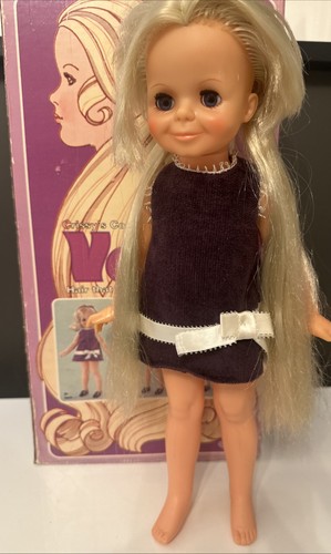 Vintage IDEAL 1970s Crissy's Cousin Velvet Doll with Box | eBay