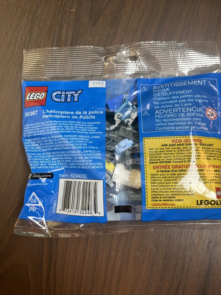 NEW Sealed LEGO 30367 CITY Police Helicopter Polybag 39 Pcs | eBay