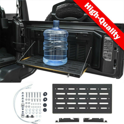 Foldable Rear Tailgate Door Table Storage Cargo Shelf For Jeep Wrangler ...