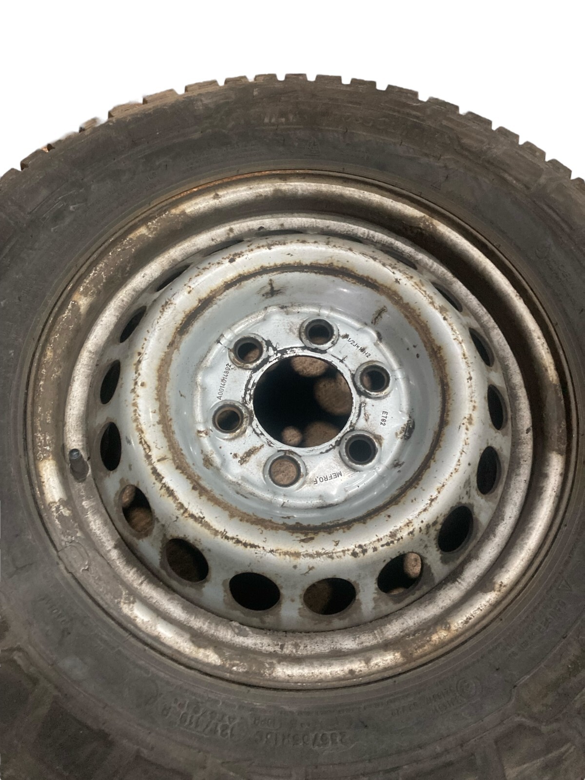 MERCEDES SPRINTER Steel Wheel 16" 235/65/16 6.5JX16 W906 A0014014802 3 ...