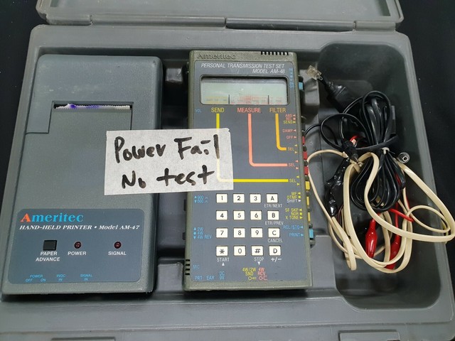 Ameritec AM48 Handheld Transmission Test Set Am-48 for sale online | eBay