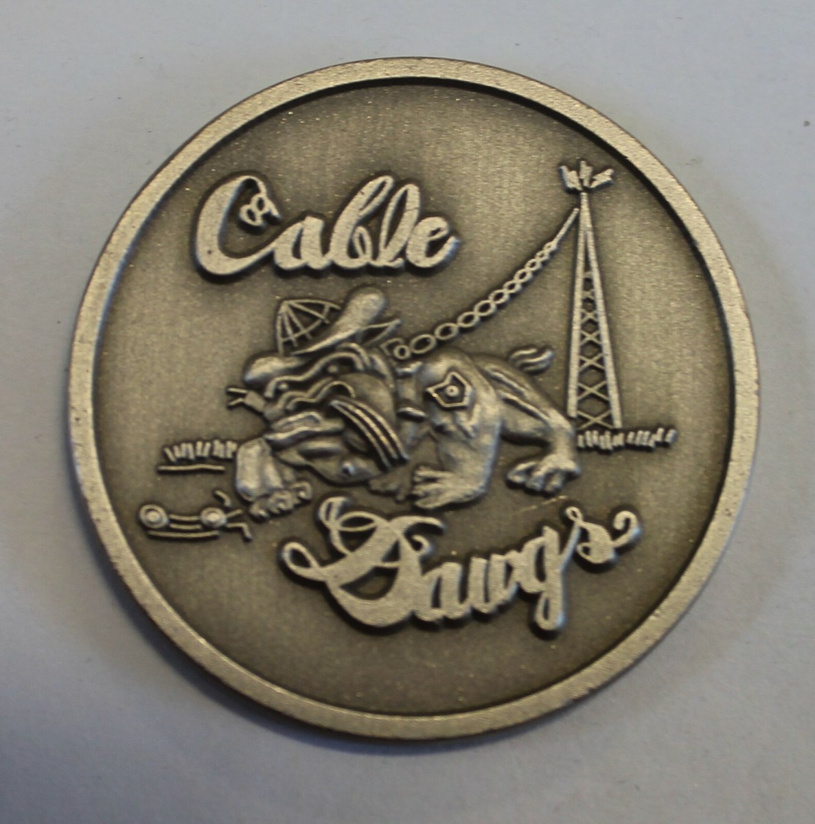 Cable Dawg Logo Heavy Duty Aerial Dog Tie Trolley System Steel Cable