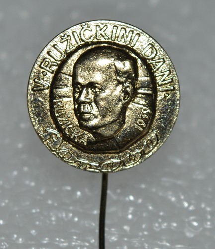 Lavoslav Leopold Ruzicka Nobel Prize winner in Chemistry vintage pin ...