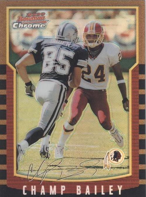 2000 Bowman Chrome - Champ Bailey #93 Refractor for sale online | eBay