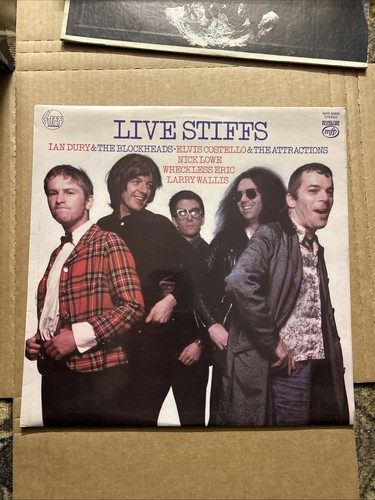 LIVE STIFFS 1978 Stiff Ian Dury Elvis Costello Nick Lowe Mint Unplayed ...