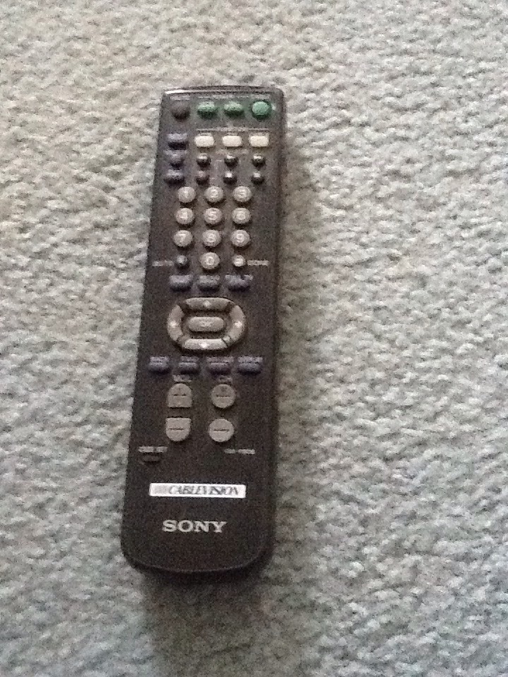 ORIGINAL SONY RM-Y806 CABLEVISION REMOTE CONTROL TESTED | eBay