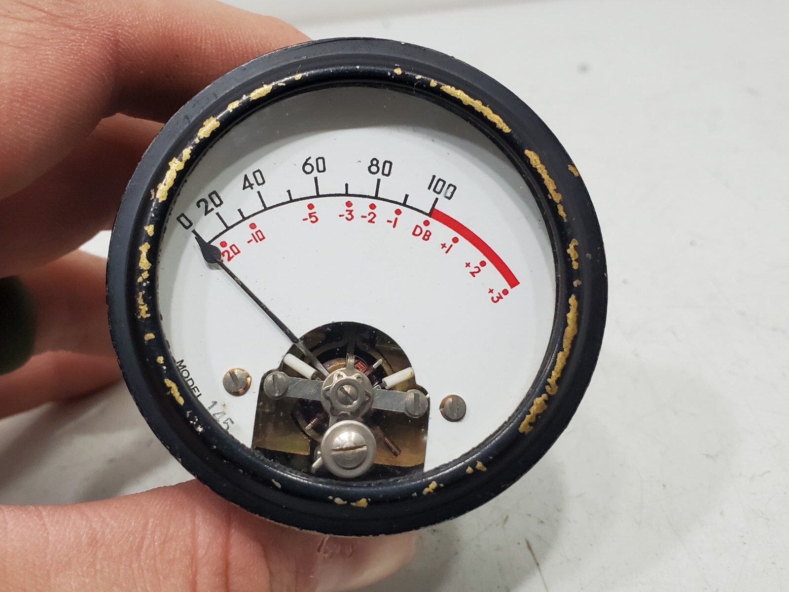 Vintage Electronics Simpson Round Panel Meter Electric Model 145 | eBay