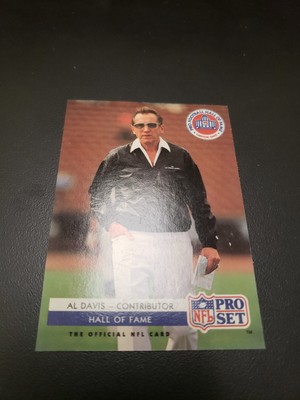 1992 Pro Set HOF Inductees #SC2 Al Davis Oakland Raiders/Los Angeles ...