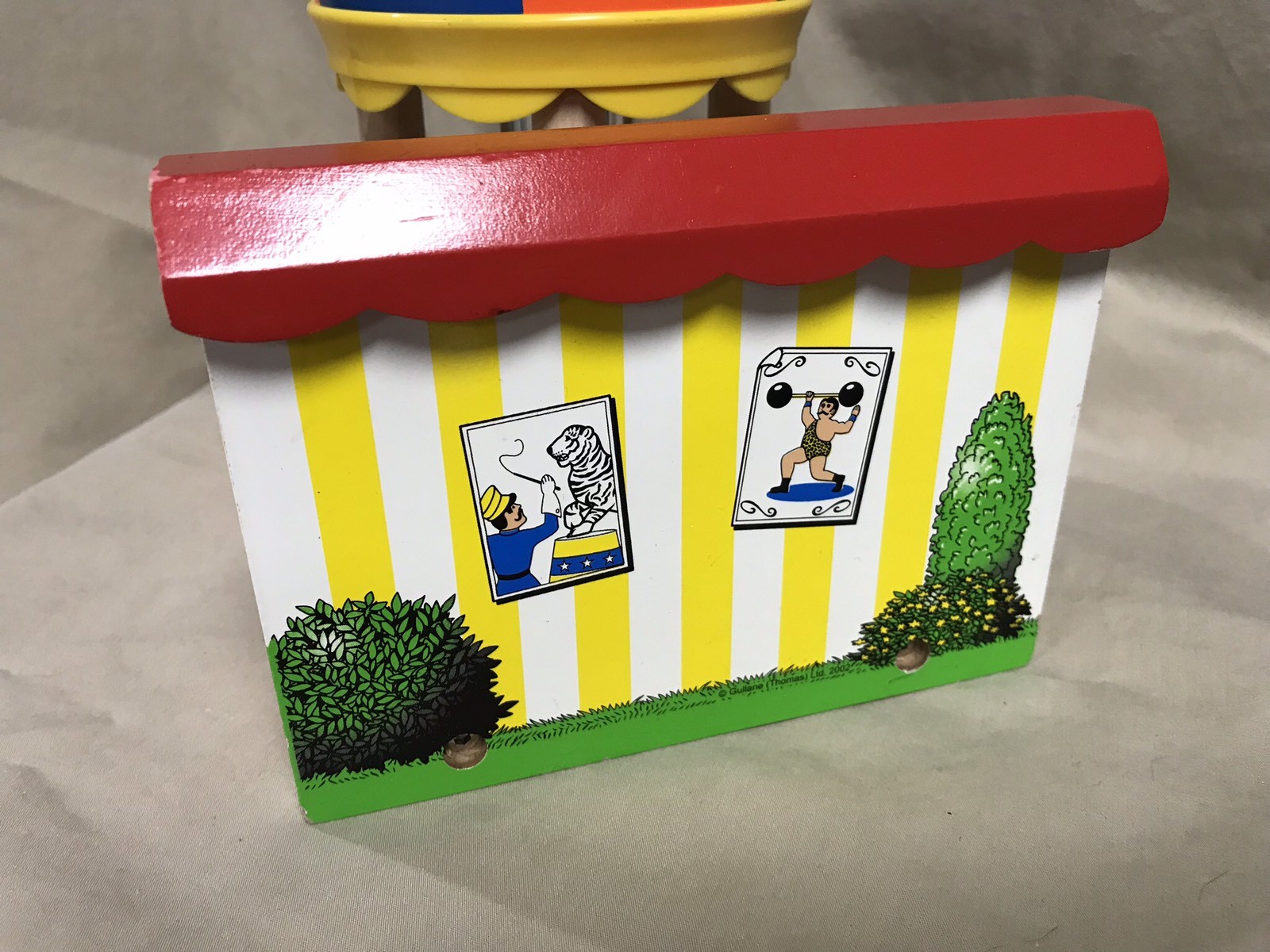 Thomas Train Engine Wooden Railway Musical Carousel A Does NOT Wind Up ...