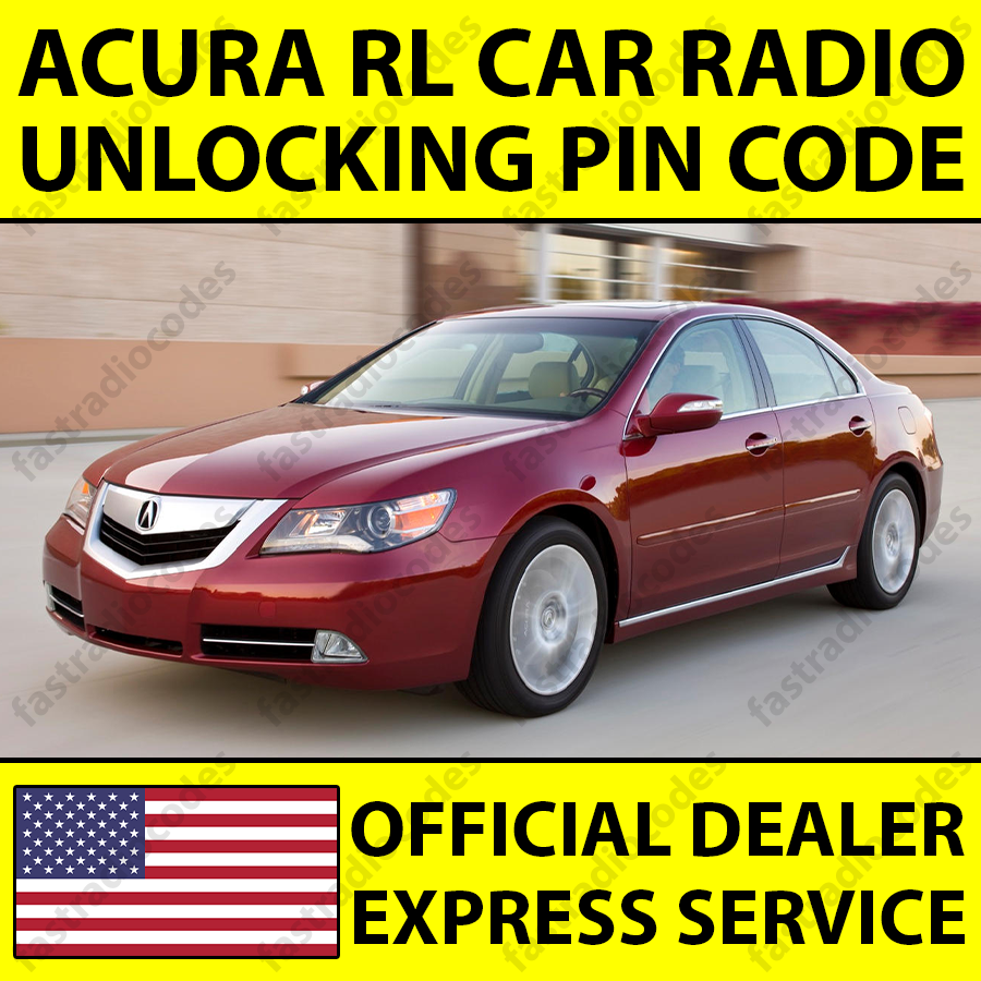 ACURA RL CAR RADIO NAVI ANTI-THEFT UNLOCKING PIN CODE FOR ALL MODELS | eBay