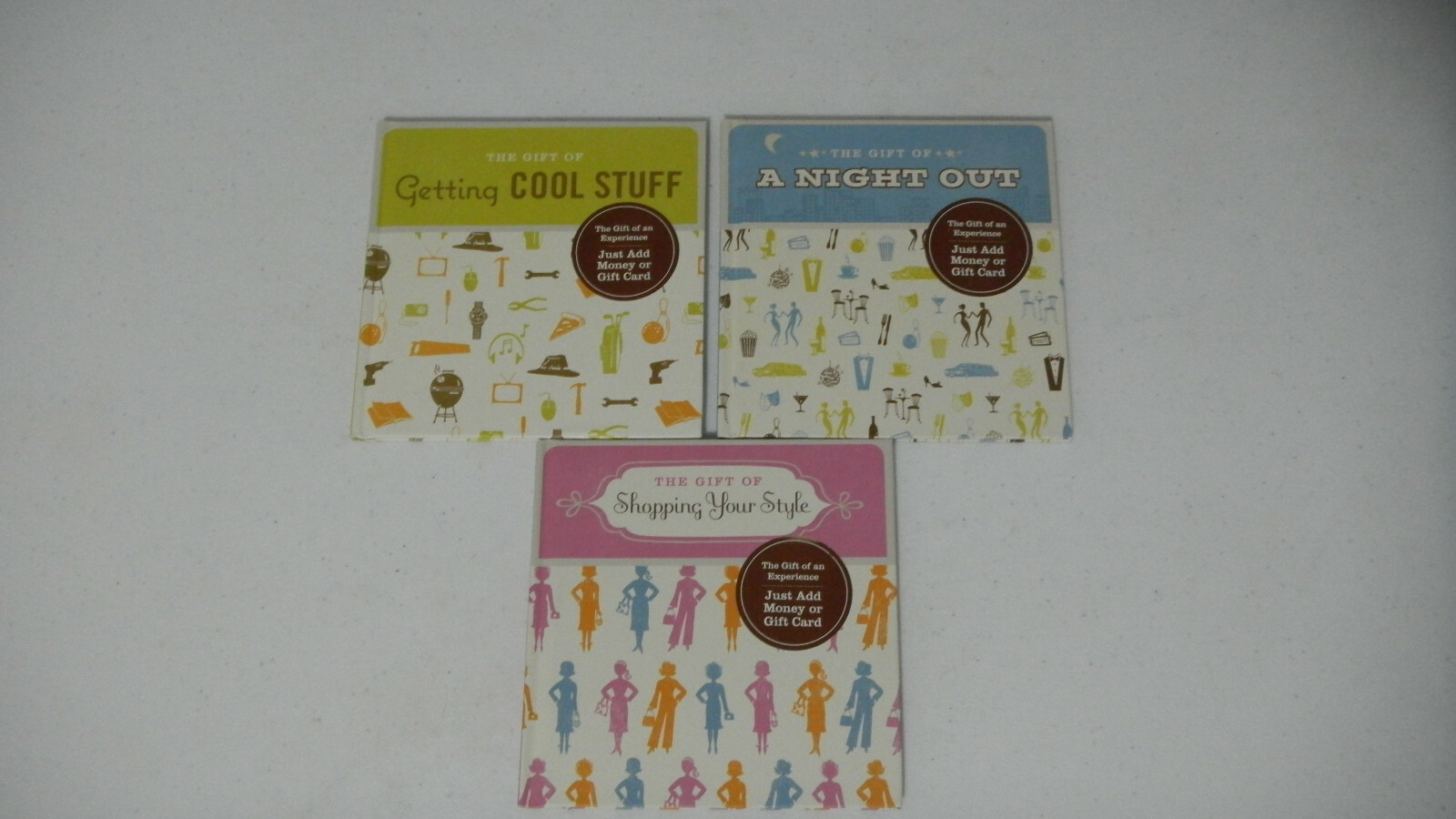 Hallmark Gift Books Set Of 3 Add Money Or Gift Card | eBay UK