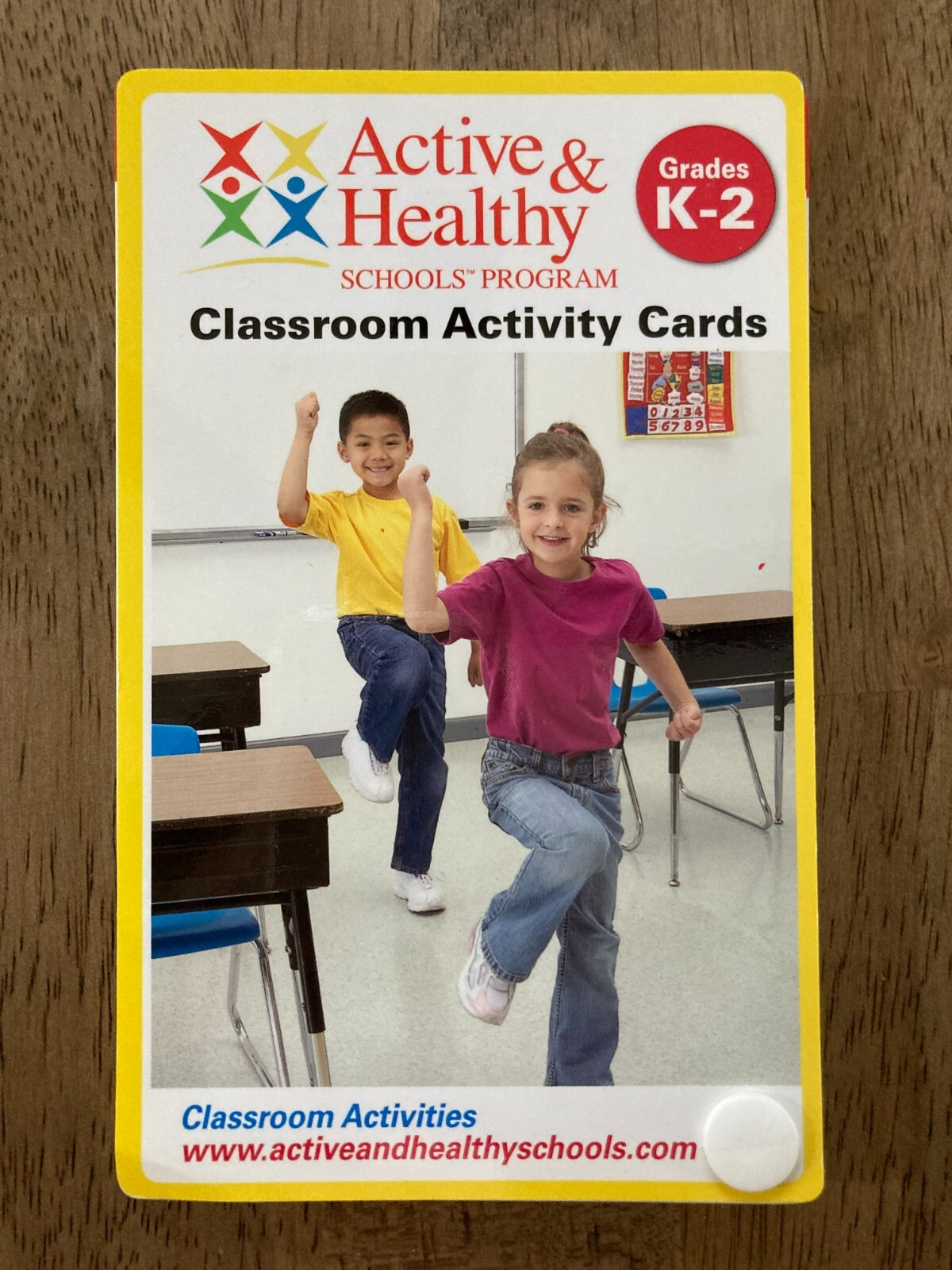 New! Active & Healthy Classroom Activity Cards-2 Sets: Grades K-2 & 3-4 ...