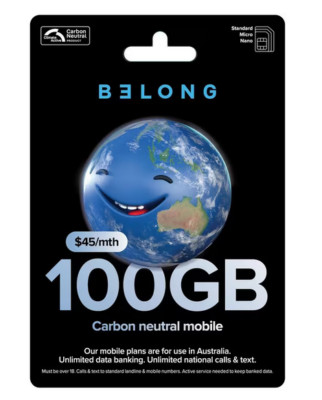 Belong Mobile Prepaid SIM Card $45 Starter Pack | eBay