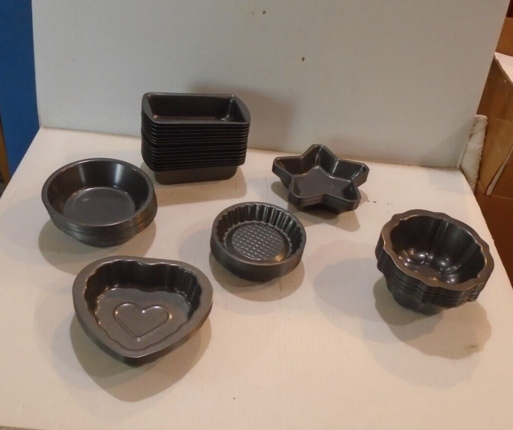 catering lot of Mini Metal Teflon Baking Pans set | eBay