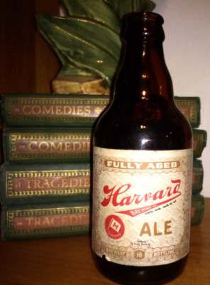 Harvard Ale Stubbie, Steinie beer bottle Harvard Brewing Co. Lowell ...