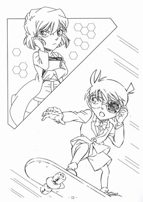 Conan Coloring Pages