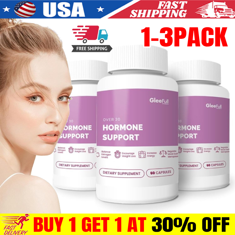 1~3X Gleeful Over 30 Hormone Support | Menopause Supplement for Women ...